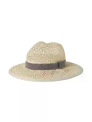 Brunello Cucinelli Monili-embellished Fedora Hat