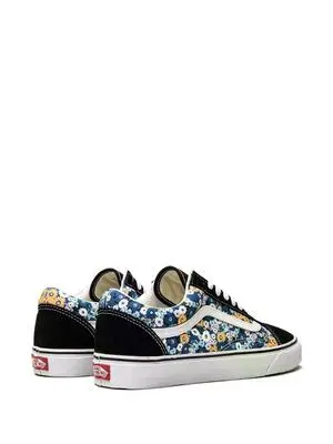 VANS Old Skool Floral Sneakers - Black