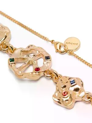 Palm Angels Tone Charm Necklace