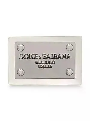 Dolce & Gabbana Logo-engraved Pin - Silver