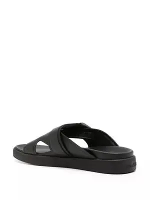 Calvin Klein Iconic Logo-buckle Slides