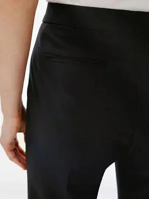 Another Tomorrow Slim-cut Tailored Trousers