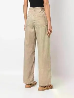 UMA WANG High-waisted Straight-leg Jeans