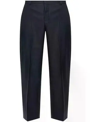AMI Paris Virgin Wool Tailored Trousers