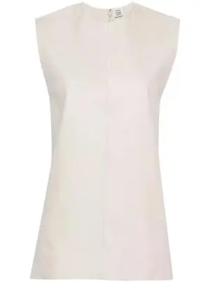 TOTEME Sleeveless Seam-detailed Top