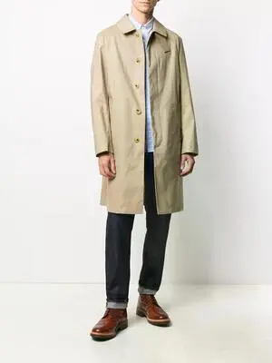 Mackintosh Manchester Single-breasted Car Coat