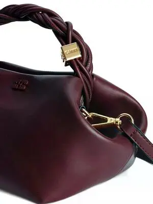 GANNI Small Crossbody Bag With Twisted Handle - Red