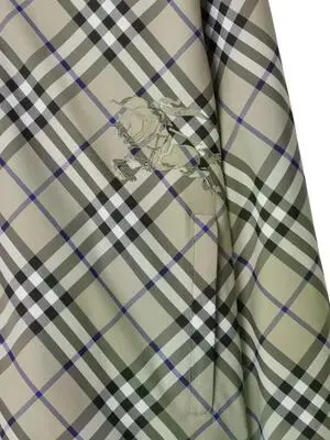 Burberry Checked Reversible Hooded Jacket