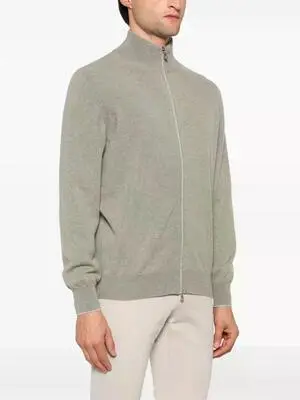 Brunello Cucinelli Cashmere Cardigan - Green