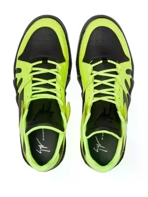 GIUSEPPE ZANOTTI Talon Color-block Sneakers - Black