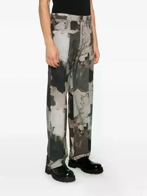 KUSIKOHC Burn Print Trousers