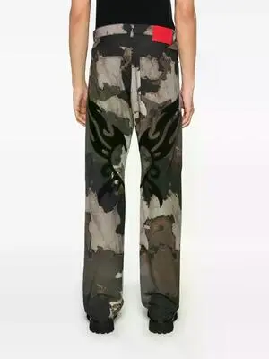 KUSIKOHC Burn Print Trousers