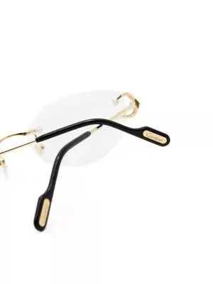 Cartier Oval-frame Glasses