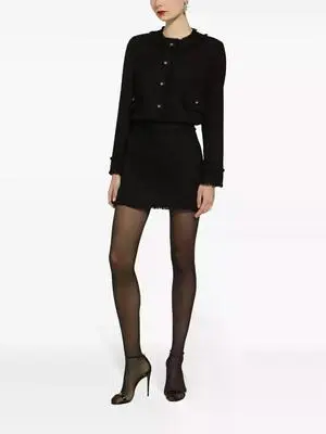 Dolce & Gabbana Cropped Tweed Jacket