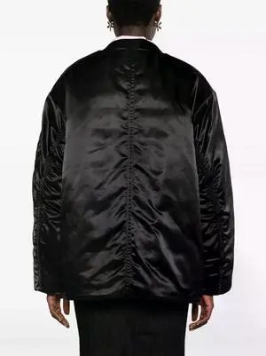 STAND STUDIO Prim Satin Bomber Jacket