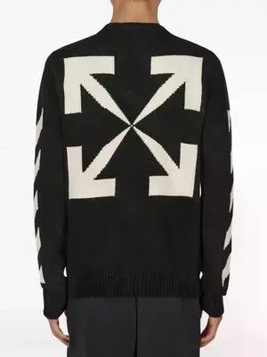 Off-White Diag Arrow Sweater - Black