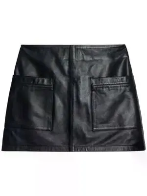 Zadig&Voltaire Leather Mini Skirt