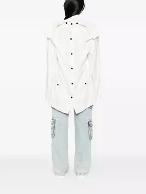 PUSHBUTTON Squared-back Single-breasted Blazer
