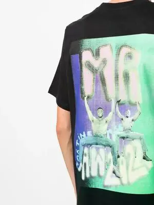 Martine Rose Rear Graphic-print T-shirt