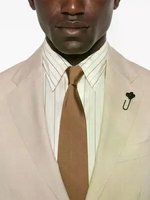 LARDINI Single-breasted Blazer - Neutrals