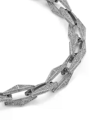 JIMMY CHOO Diamond Chain Crystal-embellished Necklace