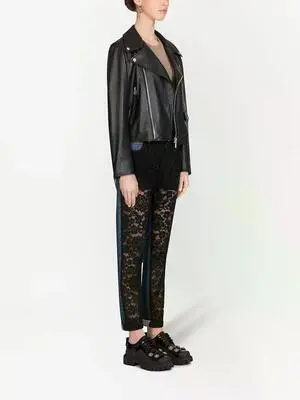 Dolce & Gabbana Leather Biker Jacket