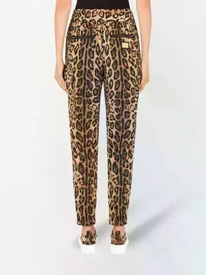 Dolce & Gabbana Leopard-print Track Pants