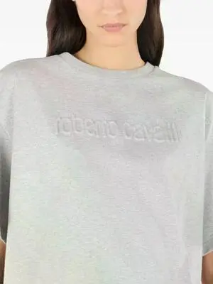 Roberto Cavalli Logo-embossed T-shirt