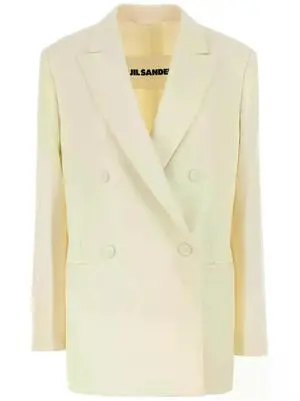 JIL SANDER Wool Double-breasted Blazer