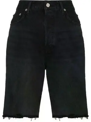 AGOLDE Knee-length Denim Shorts