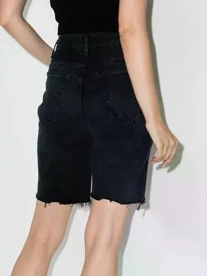 AGOLDE Knee-length Denim Shorts