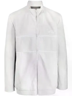 Martine Rose Logo Print Track Jacket - Grey