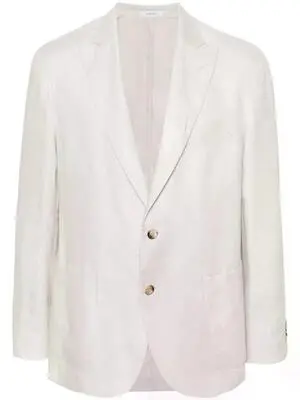 Boglioli K Interlock-twill Suit Jacket - Neutrals
