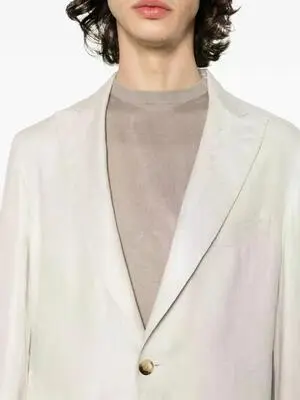 Boglioli K Interlock-twill Suit Jacket - Neutrals