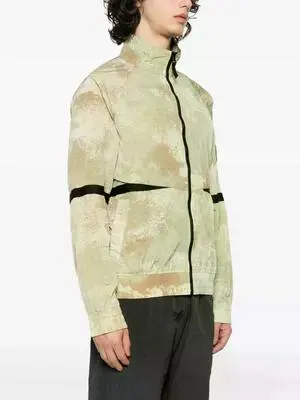 Stone Island Compass-badge Abstract-print Jacket