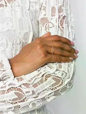 Monica Vinader Skinny Eternity Diamond Ring