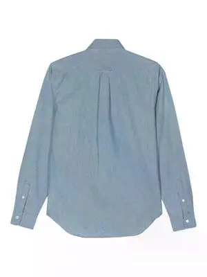 Maison Kitsuné Fox Head-patch Cotton Shirt