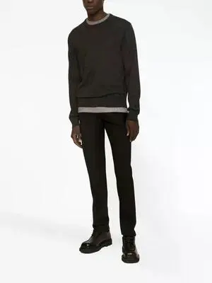 Dolce & Gabbana Round-neck Cashmere Sweater - Grey