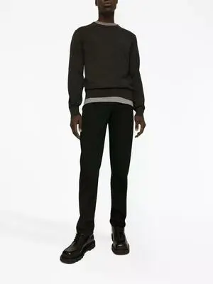 Dolce & Gabbana Round-neck Cashmere Sweater - Grey