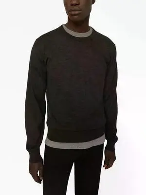 Dolce & Gabbana Round-neck Cashmere Sweater - Grey