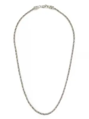 Emanuele Bicocchi Curb Chain Necklace - Silver
