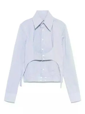 Ottolinger Belted High-collar Shirt