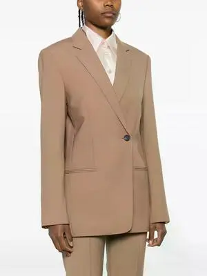 Helmut Lang Notched-lapels Tailored Blazer