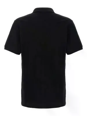 Moschino Logo-embroidered Polo Shirt - Black