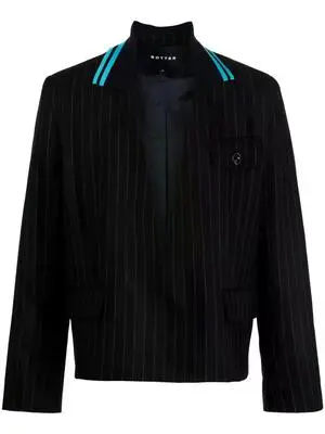 BOTTER Striped Knit-collar Jacket