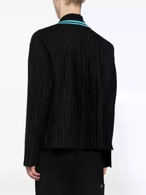BOTTER Striped Knit-collar Jacket