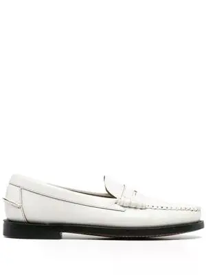 SEBAGO Dan Penny-slot Leather Loafers - White