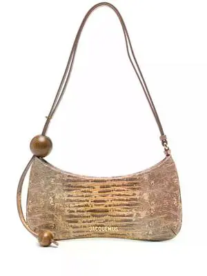 Jacquemus Le Bisou Perle Shoulder Bag - Brown