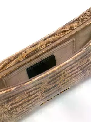 Jacquemus Le Bisou Perle Shoulder Bag - Brown