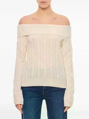 Ralph Lauren Off-shoulder Sweater - Neutrals